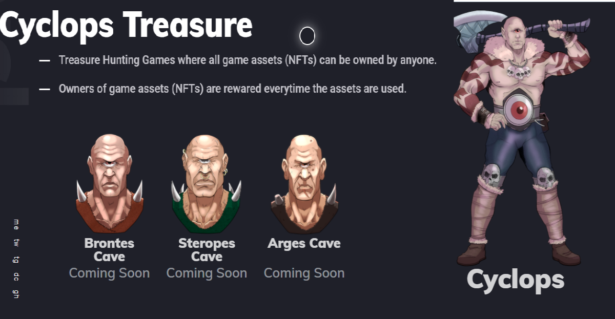 Cyclops Games, an innovative Gaming Platform which combines DeFi Yield ...