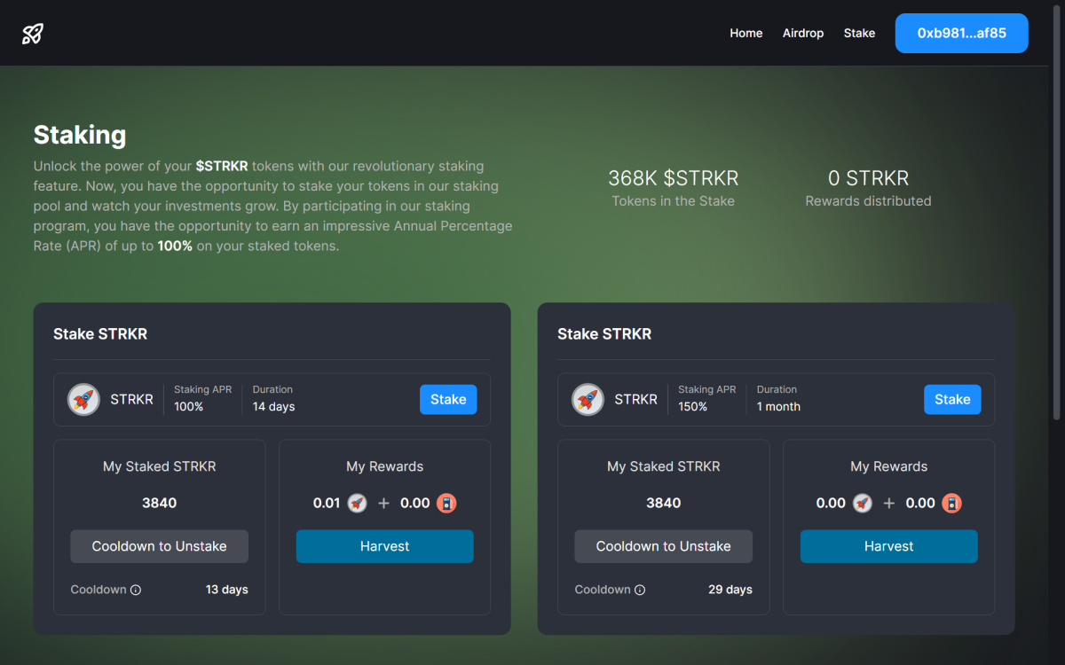 STRK Airdrop Claim for Starknet Users.
