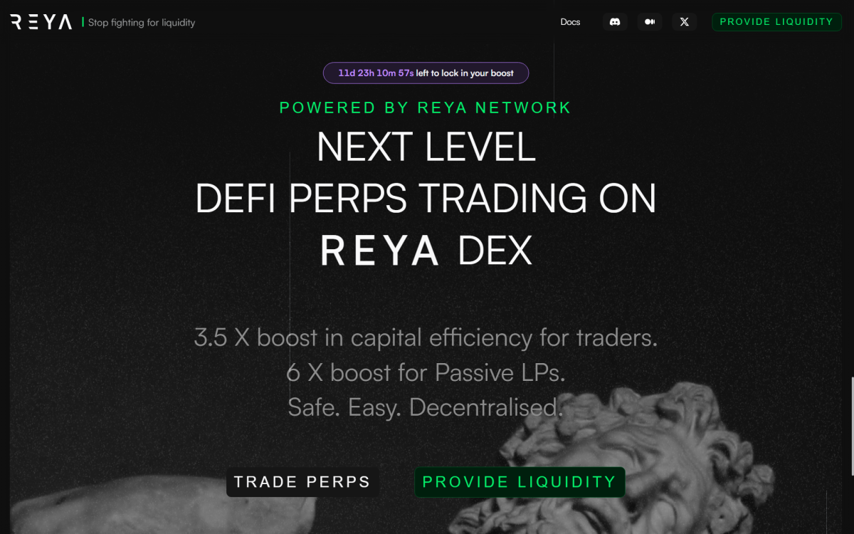 Reya Network potential Airdrop: 1st modular L2 optimized for trading!