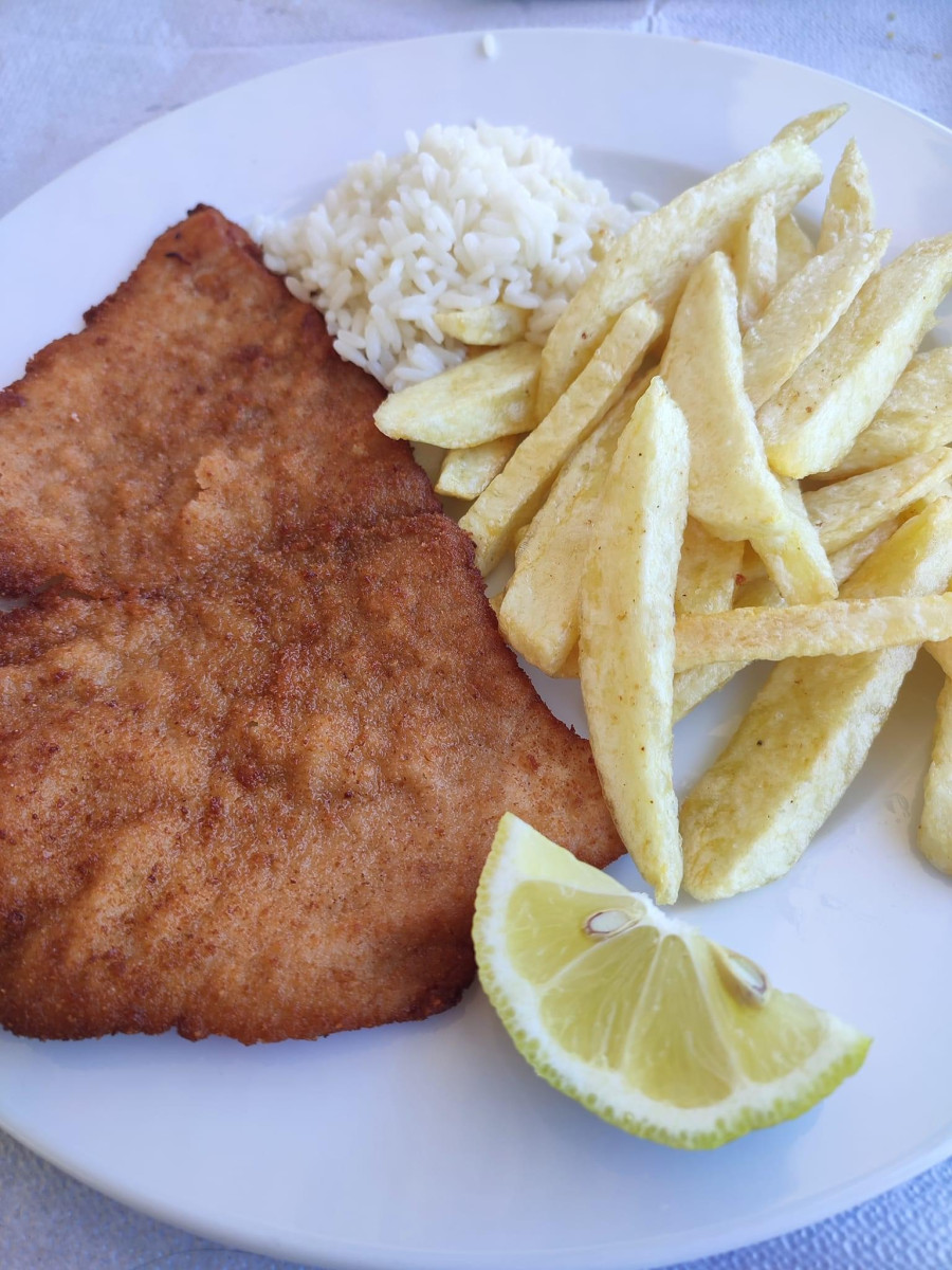 Daily meal #265 snitsel with French fries