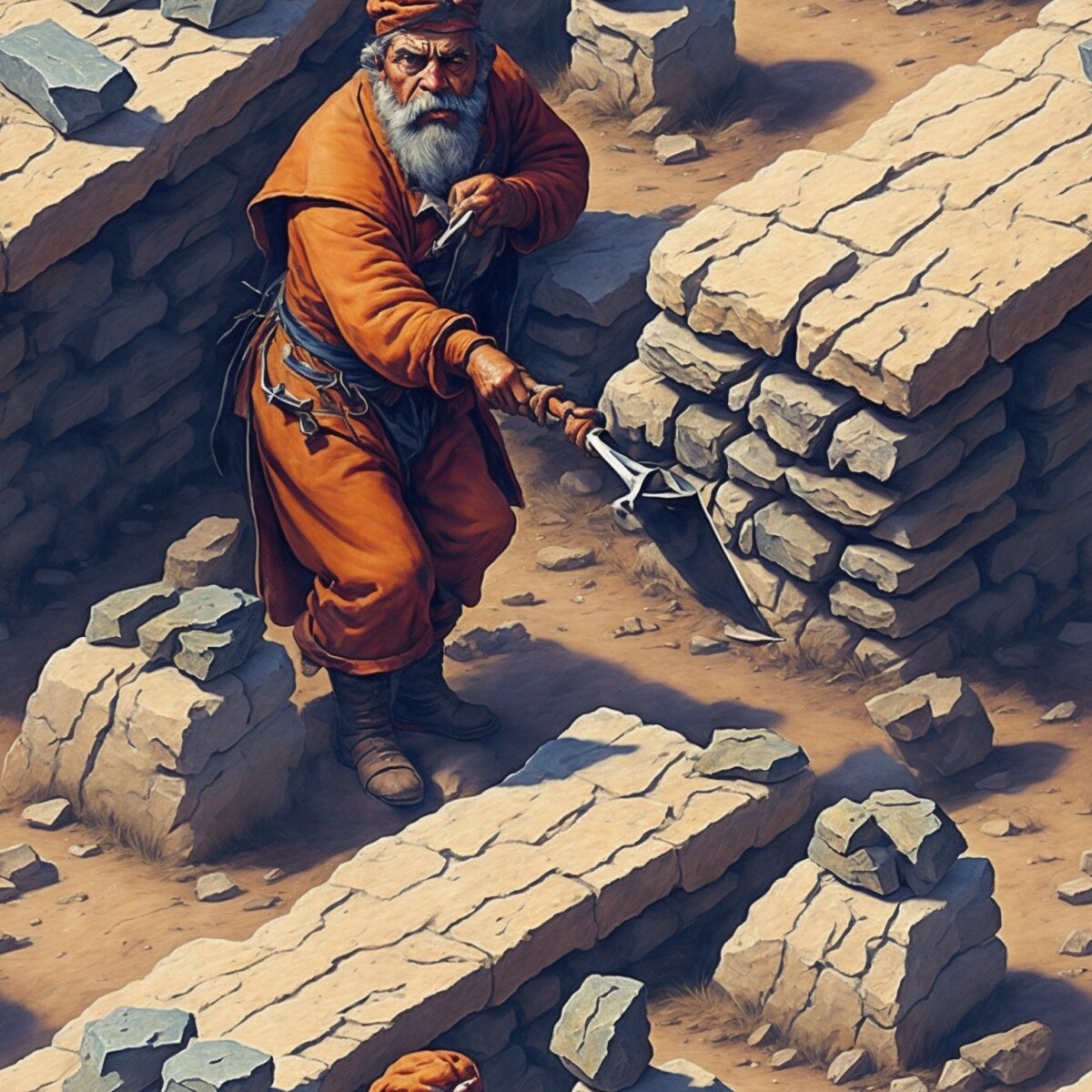 The stone cutter attitude