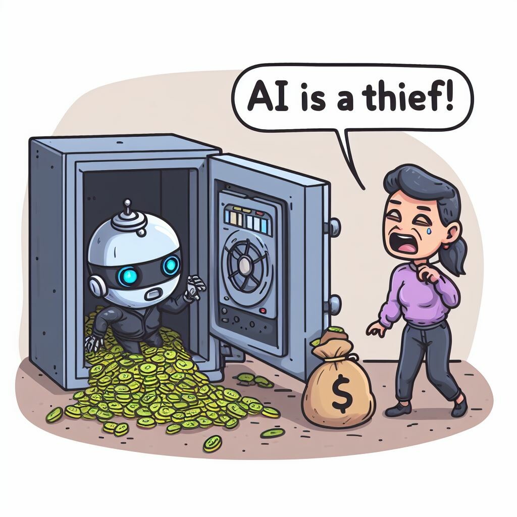 AI Is A Thief: Here is How To Steal With It