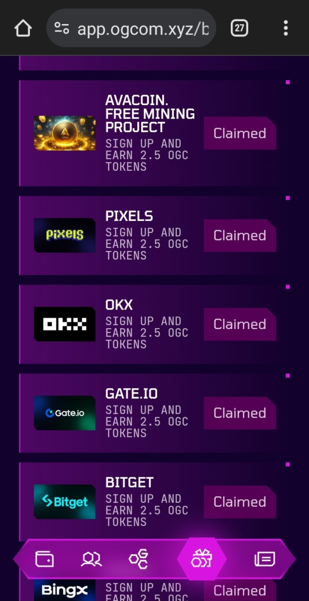 Mine OG community Token (OGC)