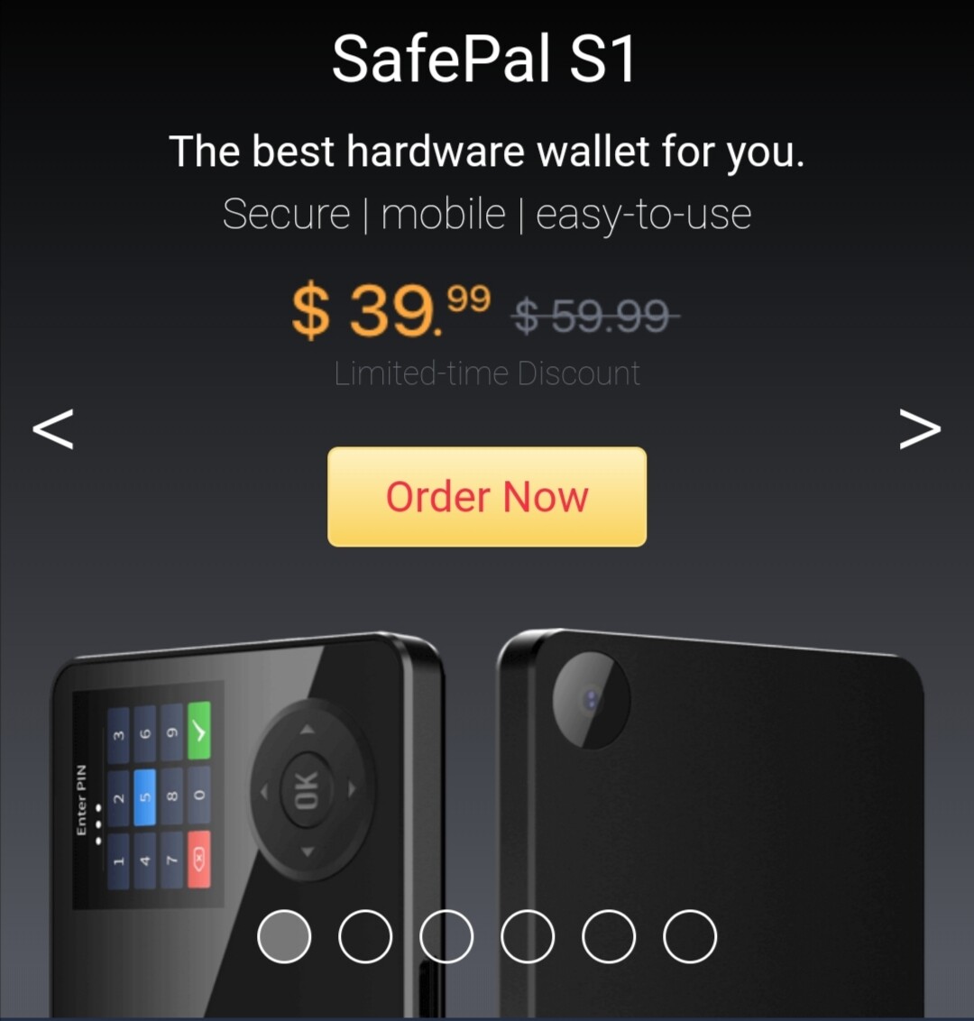 Safepal Hardware wallet