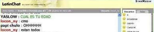 Recordando las páginas de chat