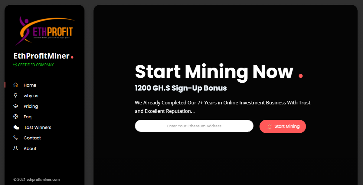 SCAM ALERT | DON'T SEND YOUR ETH TO THESE PLATFORMS