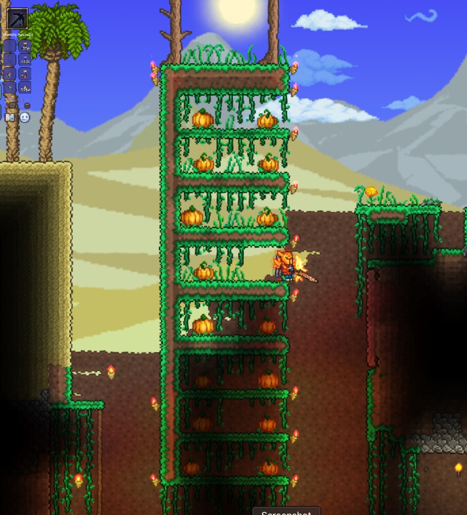 S01P08: Agriculture in the World of Terraria: My First Terraria Farming ...