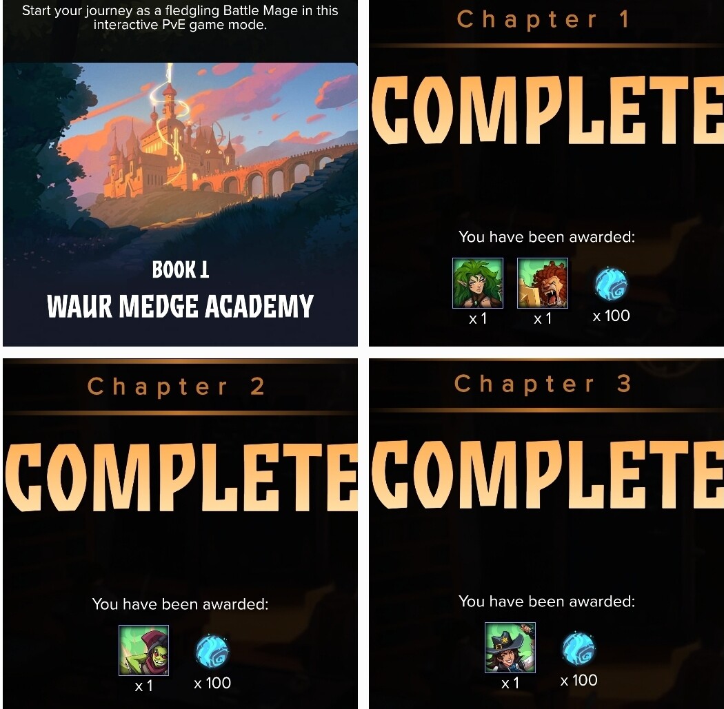 The Waur Medge Academy - 38 New Cards in Splinterlands' Campaign Mode