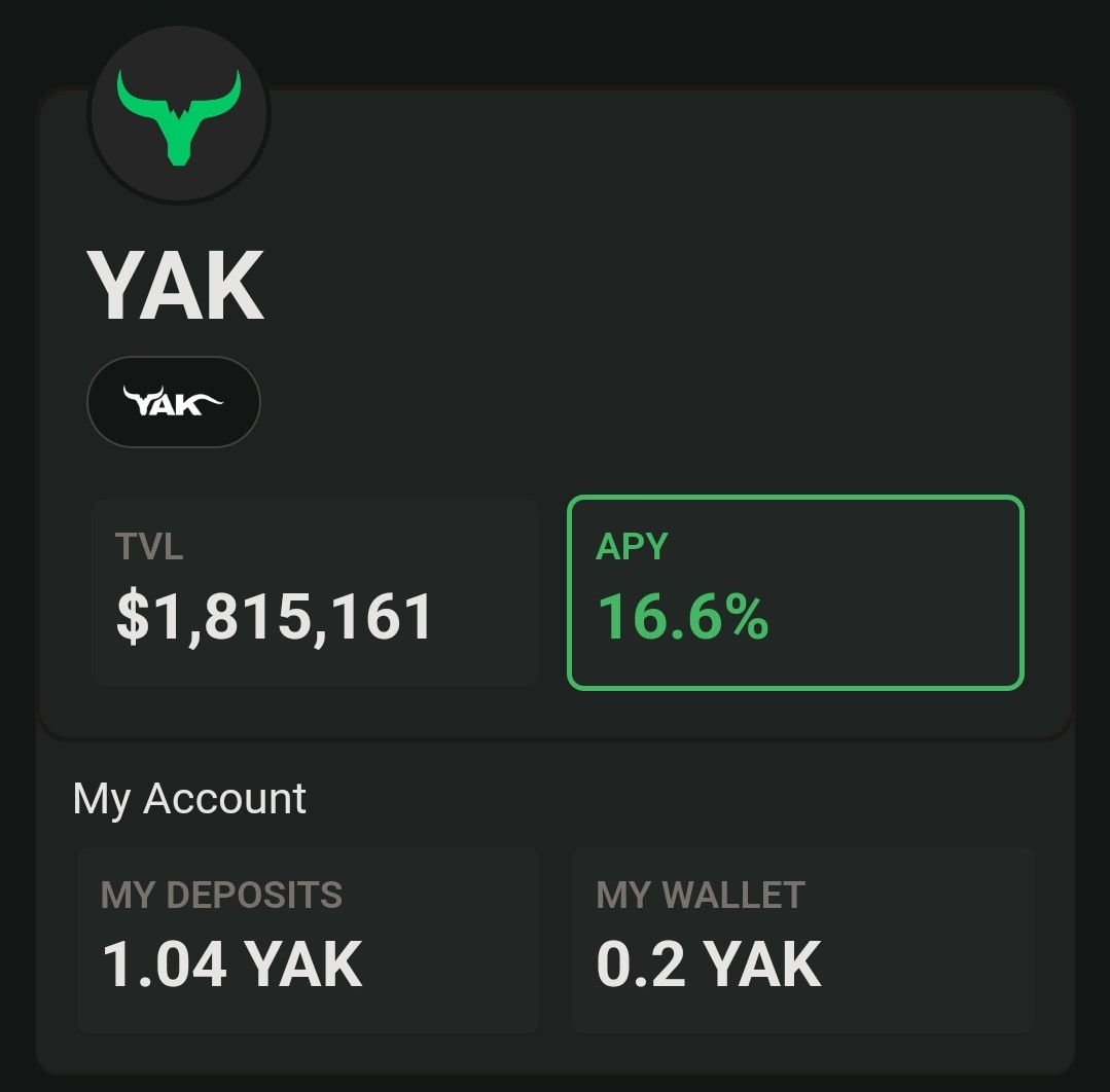 The YieldYak Gazette - Consolidating My $YAK and Climbing Peaks On Mantle