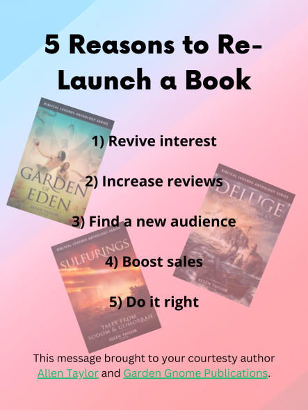5 Solid Reasons to Re-Launch Your Next Book