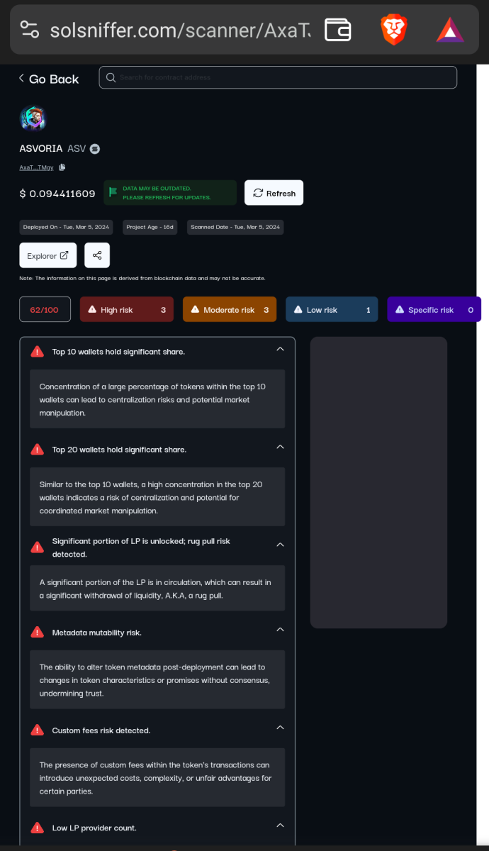 My Experience With The Best Token Sniffer on Solana Setting a New ...