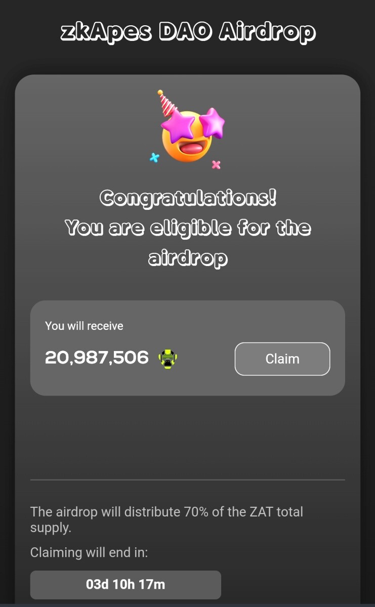 The Frustrating Saga of Fake Airdrops: My Encounter with zkApes and the Elusive ZAT Tokens