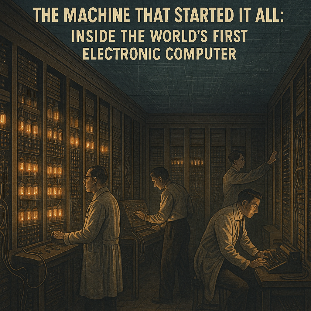 The Machine That Started It All: Inside the World’s First Electronic ...