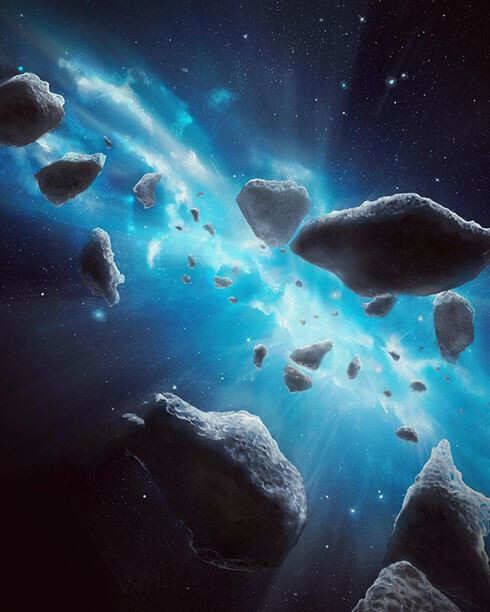 Her paintings are just space! Artist Catherine machin paints paintings ...