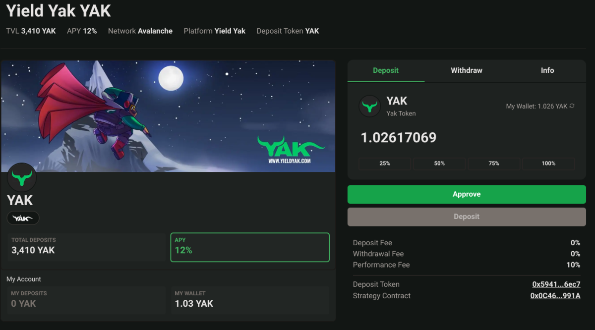 Yield Yak Gazette - Bridging $YAK And Auto-Compounding Yield