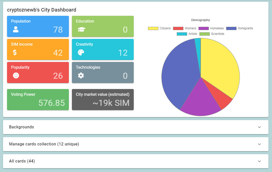 dCity: A First Taste of Culture