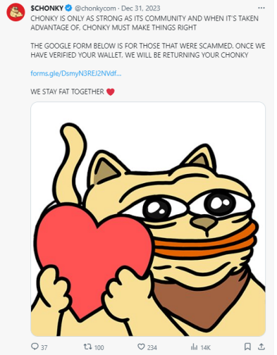 CHONKY The Cat is Fat | The Best Meme Coin To Buy on Solana in 2024!