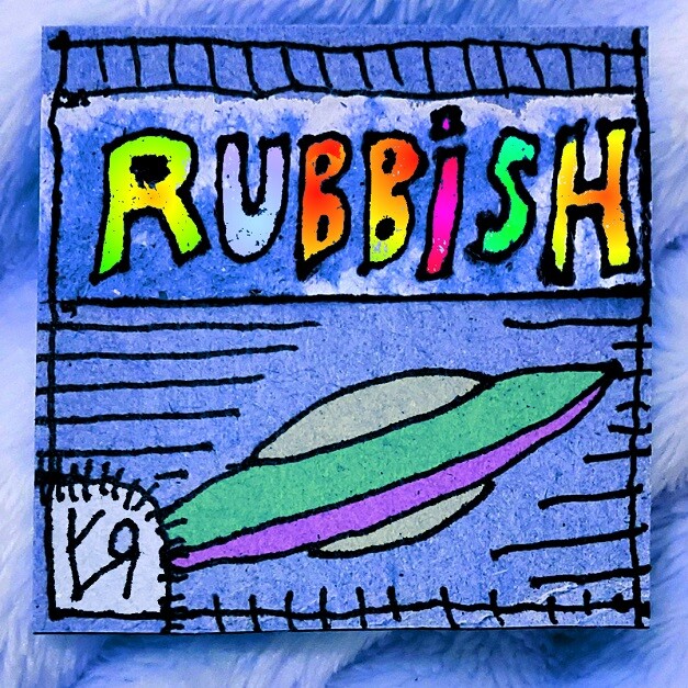 “Psychic Fragments Become Mental Stained-Glass Collage” by Richard F. Yates