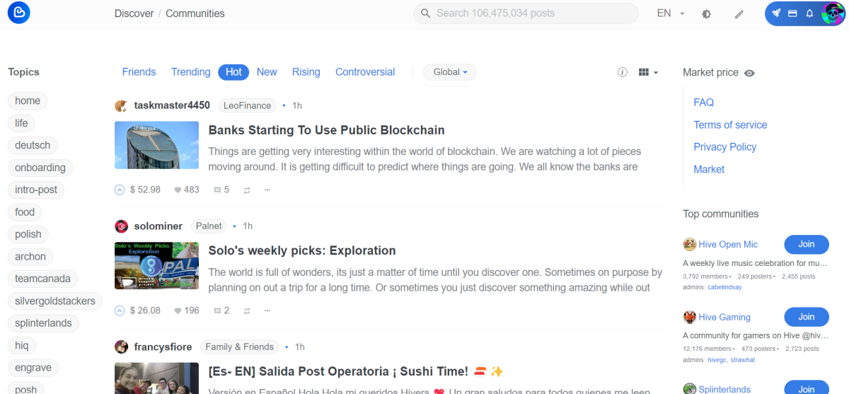 Earn HIVE and HBD with Ecency