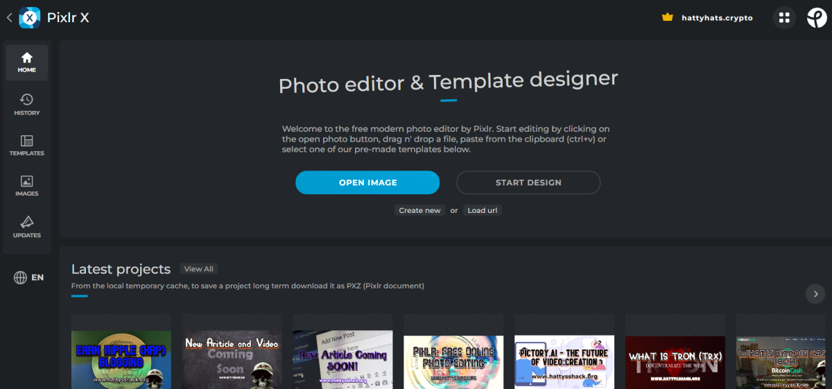 Pixlr: Free Online Photo Editing