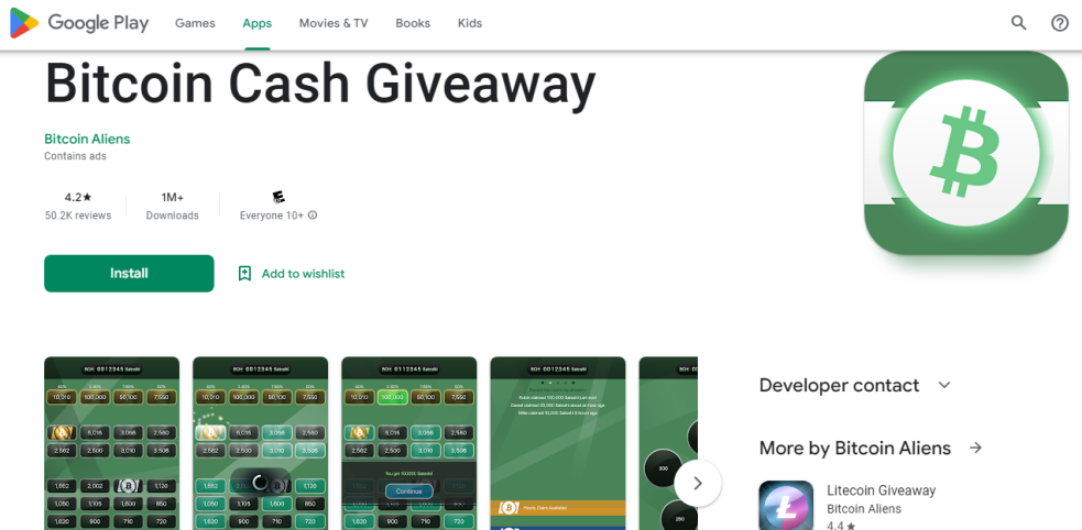 Bitcoin Aliens' Crypto Earning Apps Reinstated to Google Play Store