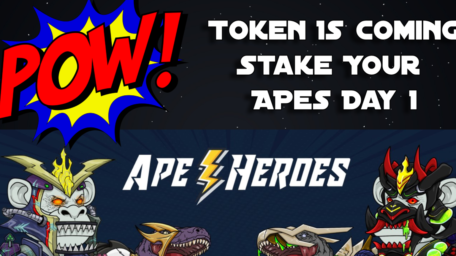 Ape Heroes POW Token Announced
