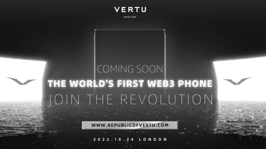 VERTU debuts the World's first WEB3 phone, flagship METAVERTU, to make a new decentralized ...