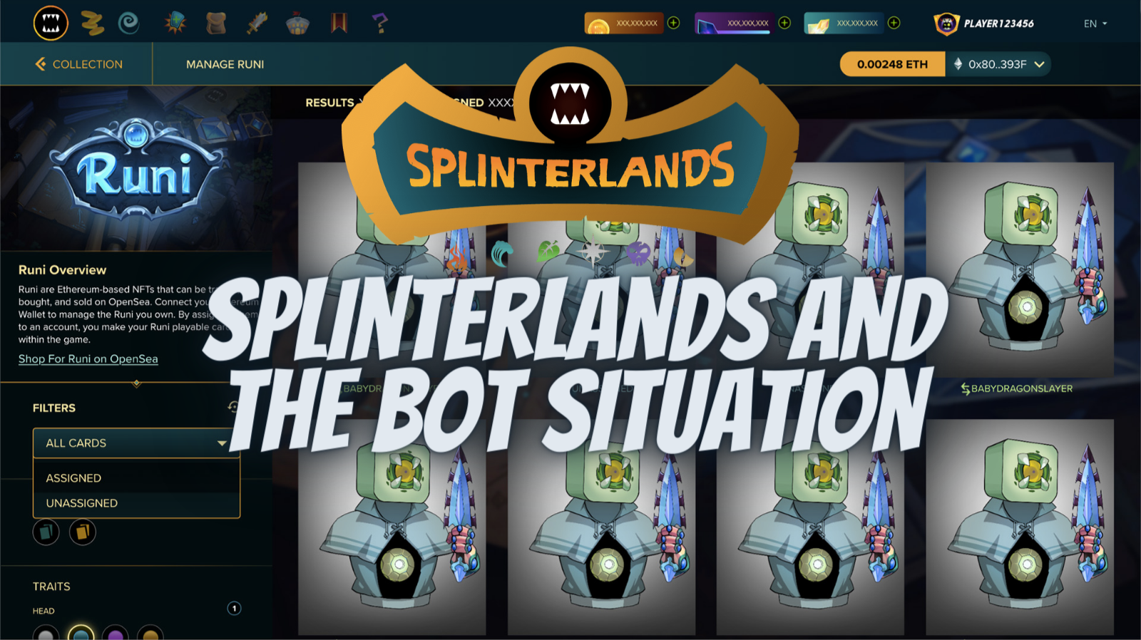 Splinterlands and the Bot Situation