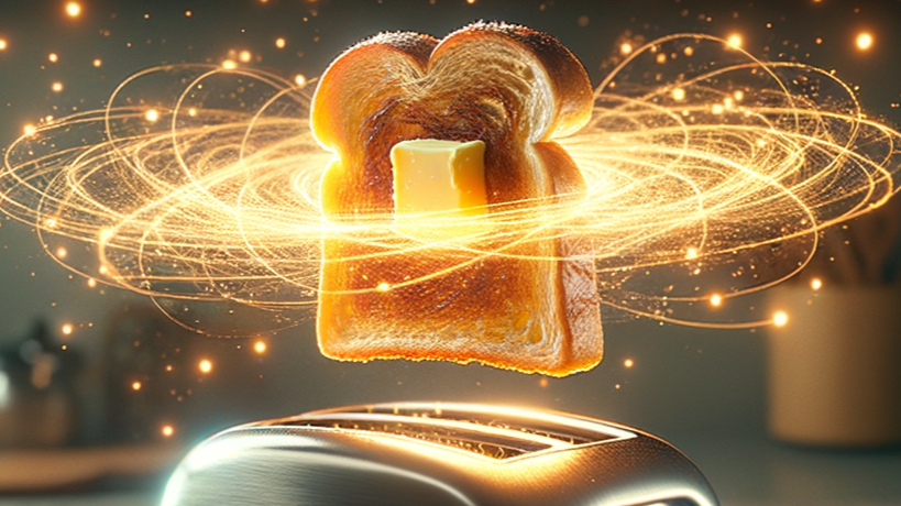 The Toast Conundrum: A Butter-y Quantum Leap