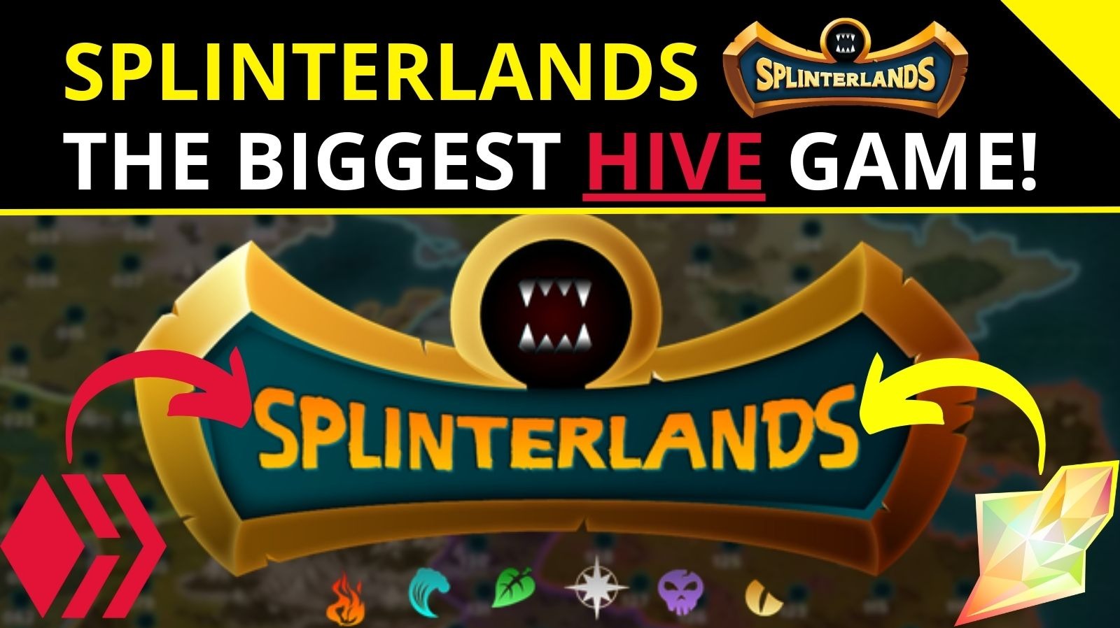 Hive Games 🔴| The Biggest Hive Web3 Game is Splinterlands! 🐉