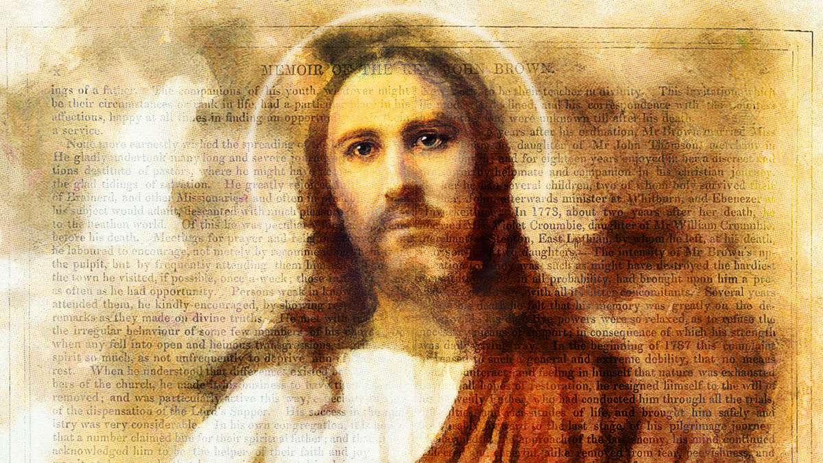 Bela Lugosi as Jesus in the 1909 production 'The Passions of Christ'.