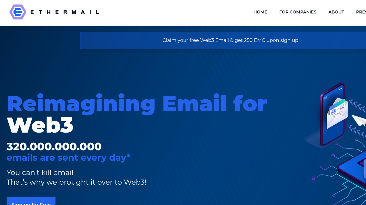 Qué es y cómo registrarese en Ethermail