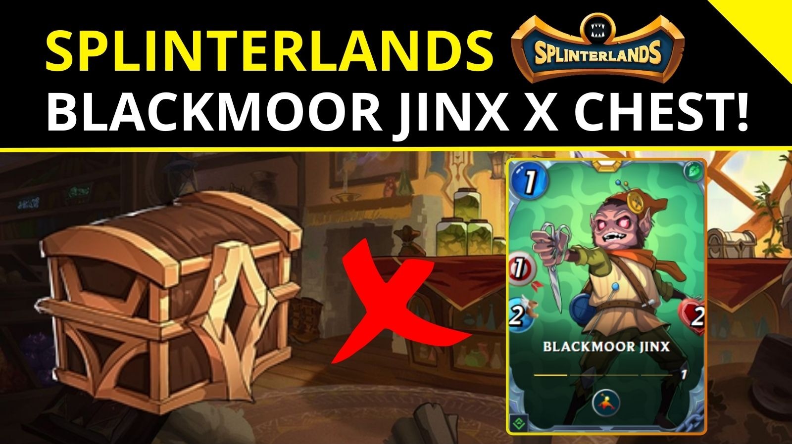 Splinterlands 🐉| Blackmoor Jinx in a Lucky Minor Chest Opening!