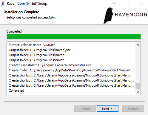 How to Install Raven Core and Setup a Raven Coin Wallet