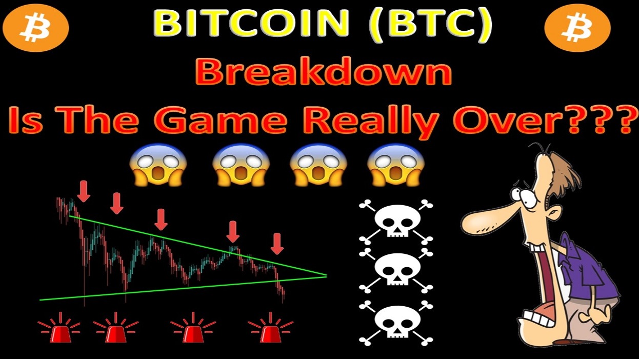 BITCOIN (BTC ) Breakdown Is The Game Really Over???