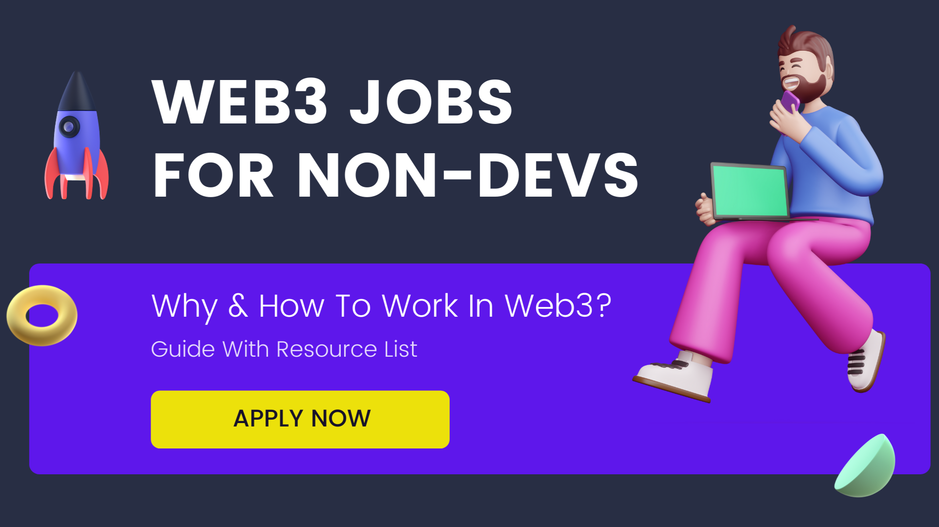 How To Get A Job In WEB3 As A Non-Dev?