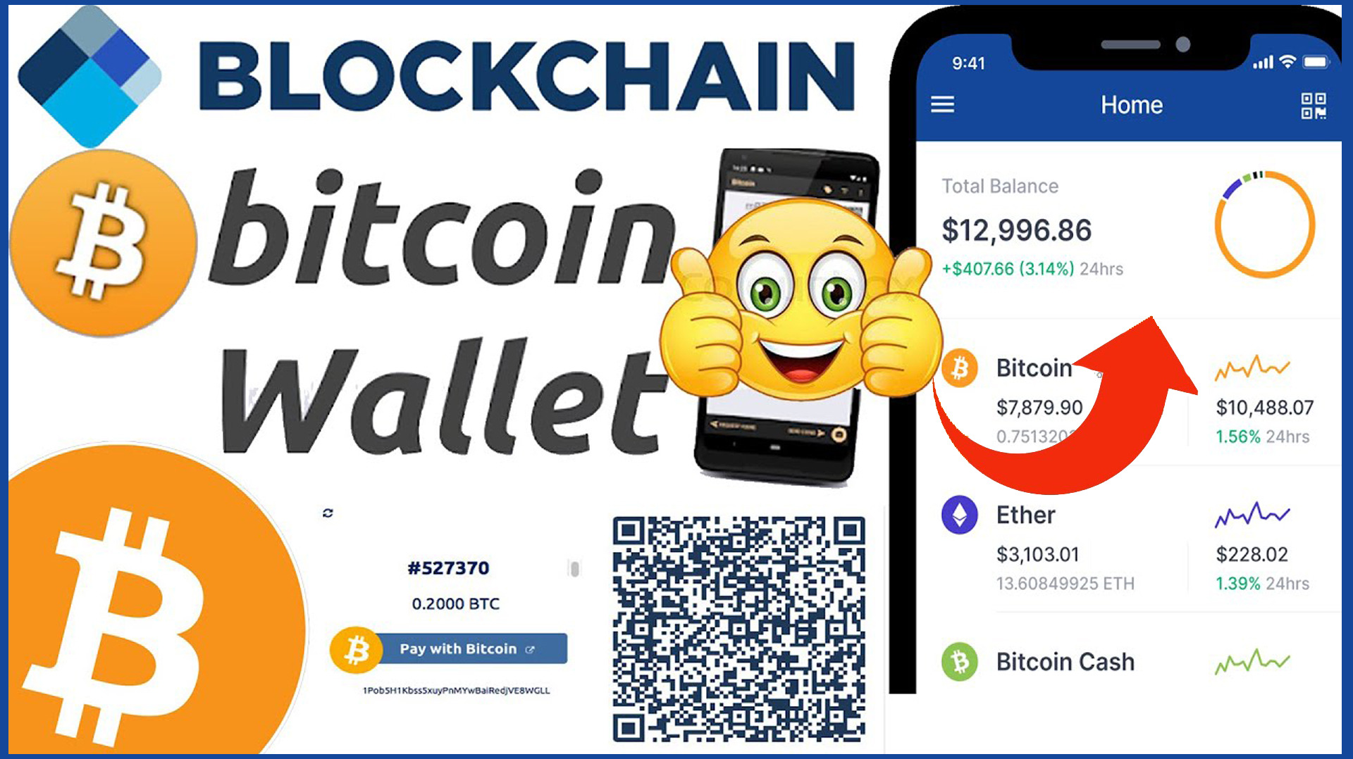 How To Find Your Bitcoin Address On Blockchain.com | BTC ID | Crypto Ustaad