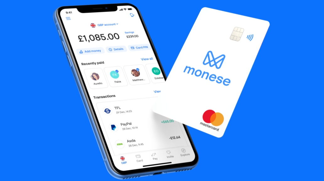 How to win €50 if you spend €500 using Monese Banking
