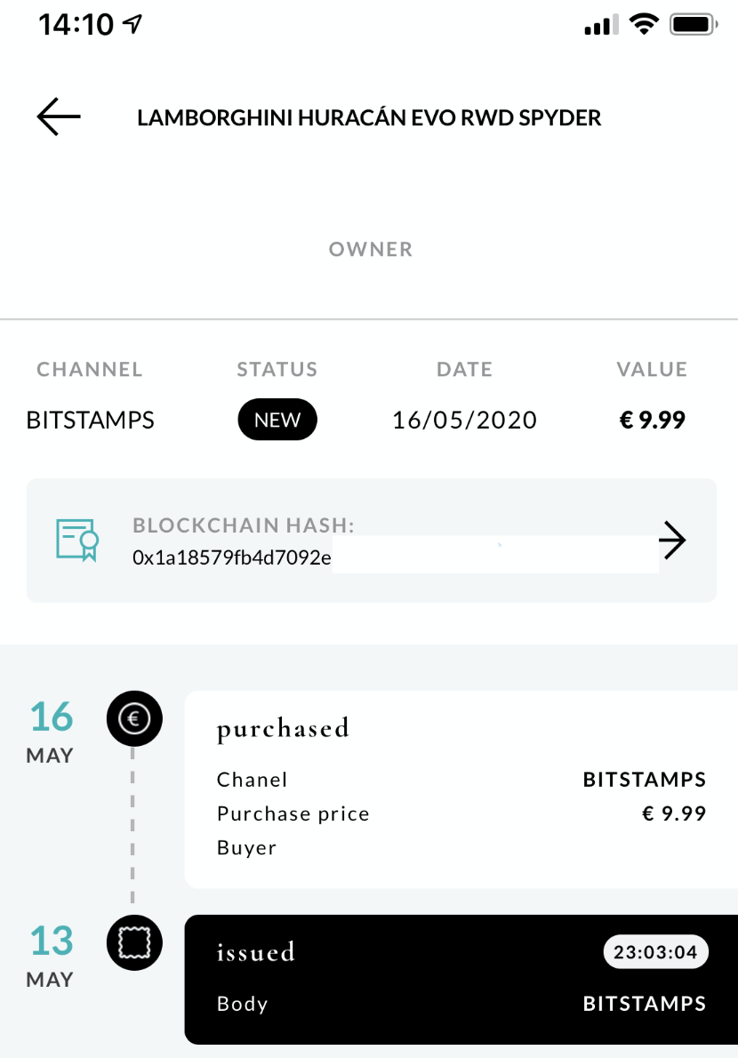 Lamborghini and its First Ever Collectable Digital Stamp on Ethereum ...