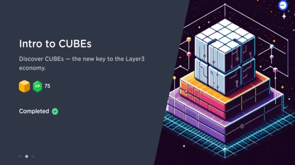 Layer3 Cubes - Unique Credentials In Blockchain History