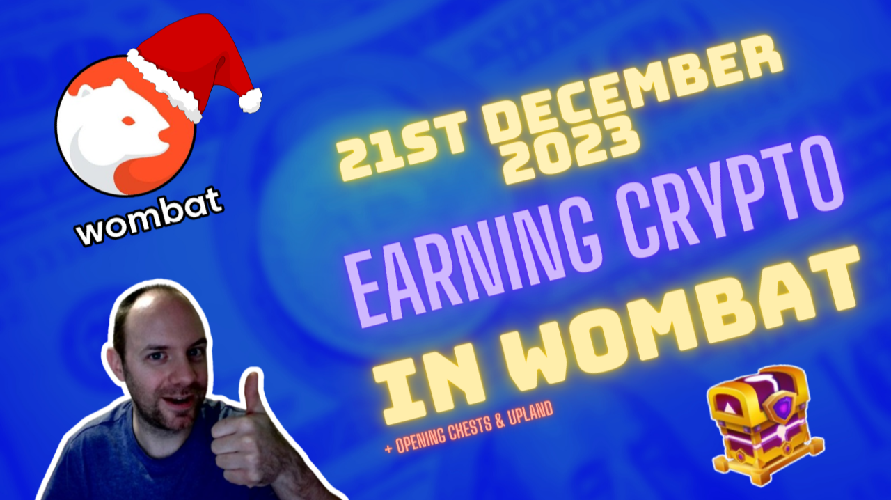Wombat: Get Paid to Play Games (how to earn crypto and loot chest unboxing)
