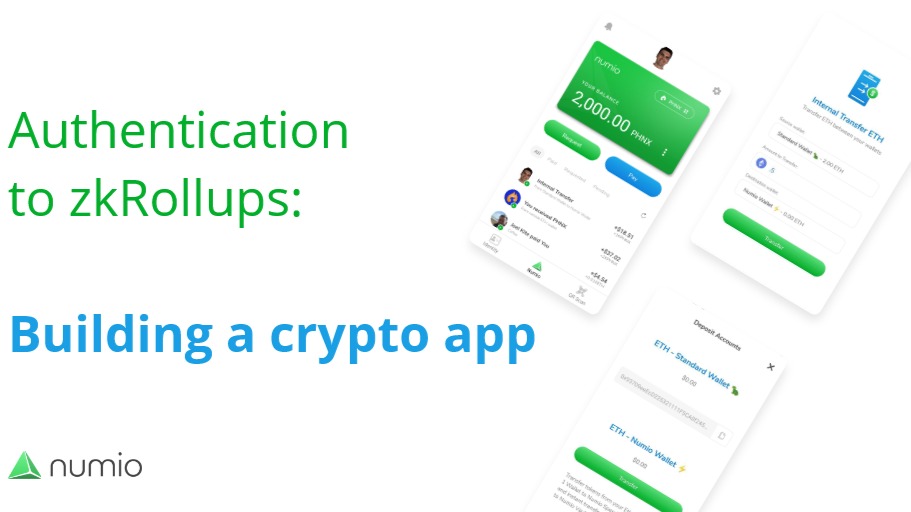 Authentication to zkRollups: building a crypto app