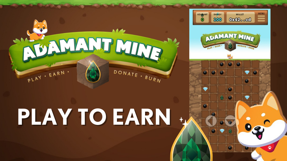Adamant Mine NFT Game Review | Play to Earn and Donate | Staking ...