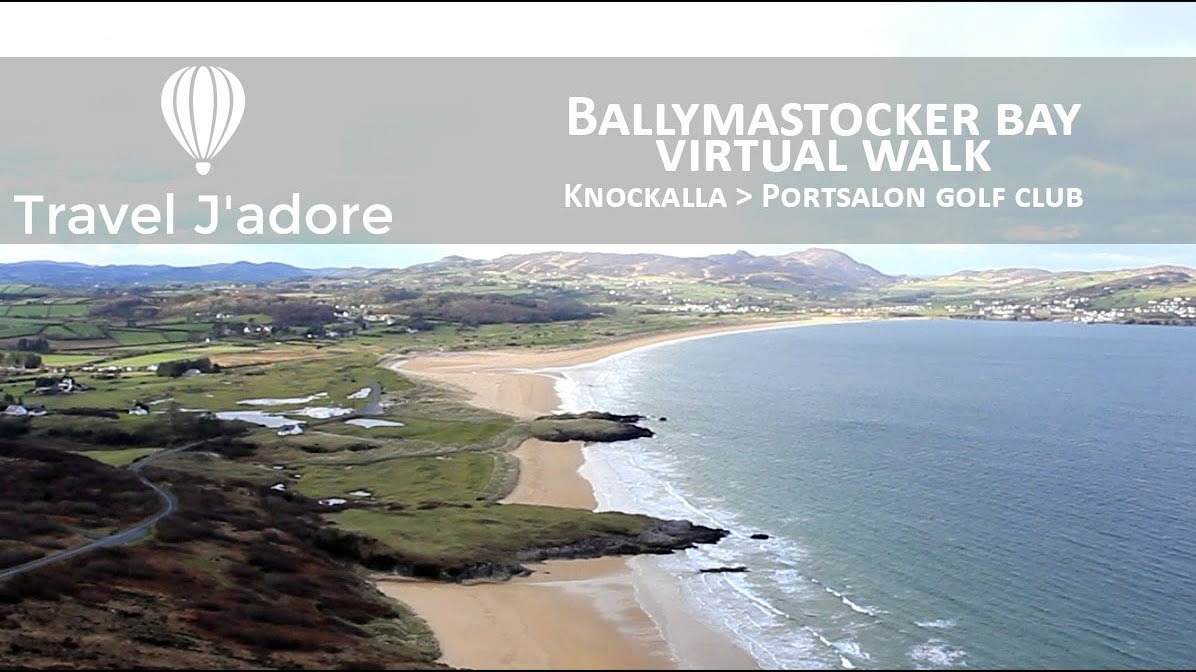 Virtual walk : Ballymastocker bay and Portsalon beach, February 2021