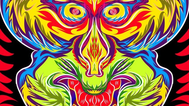 Devil abstract nft-art.