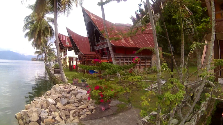 Batak style houses - Samosir, my trip around Indonesia