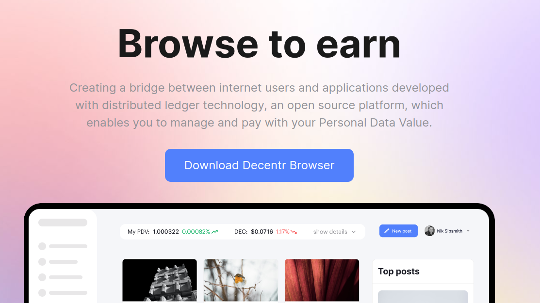 Decentr is arriving to Osmosis.zone