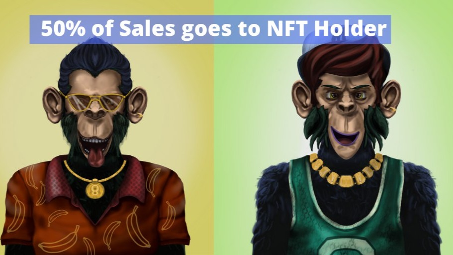 Free Solana Monkey Apes NFT.