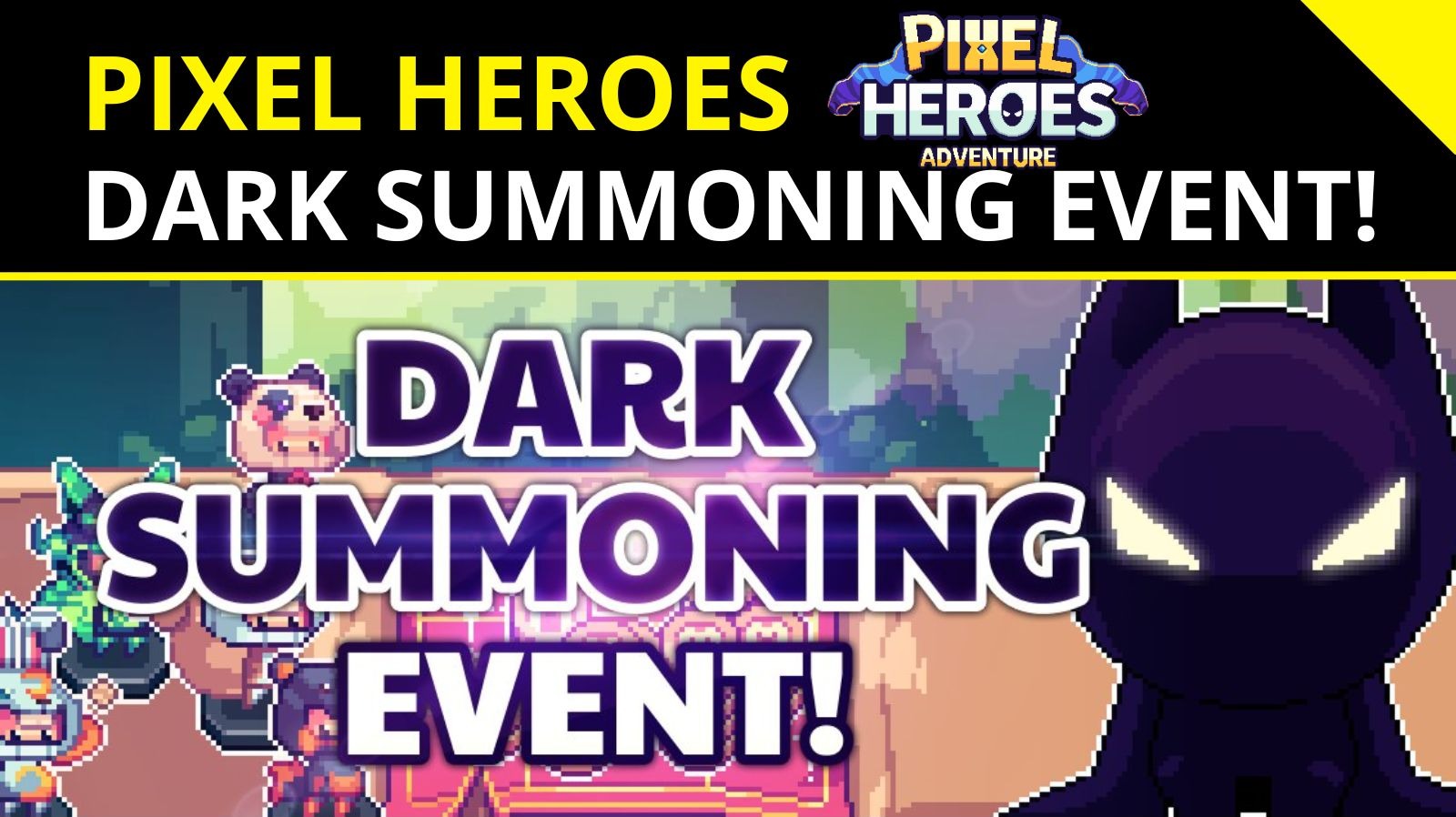 Pixel Heroes ⚔️| Dark Summoning Event makes NFT Collection rise in Price!