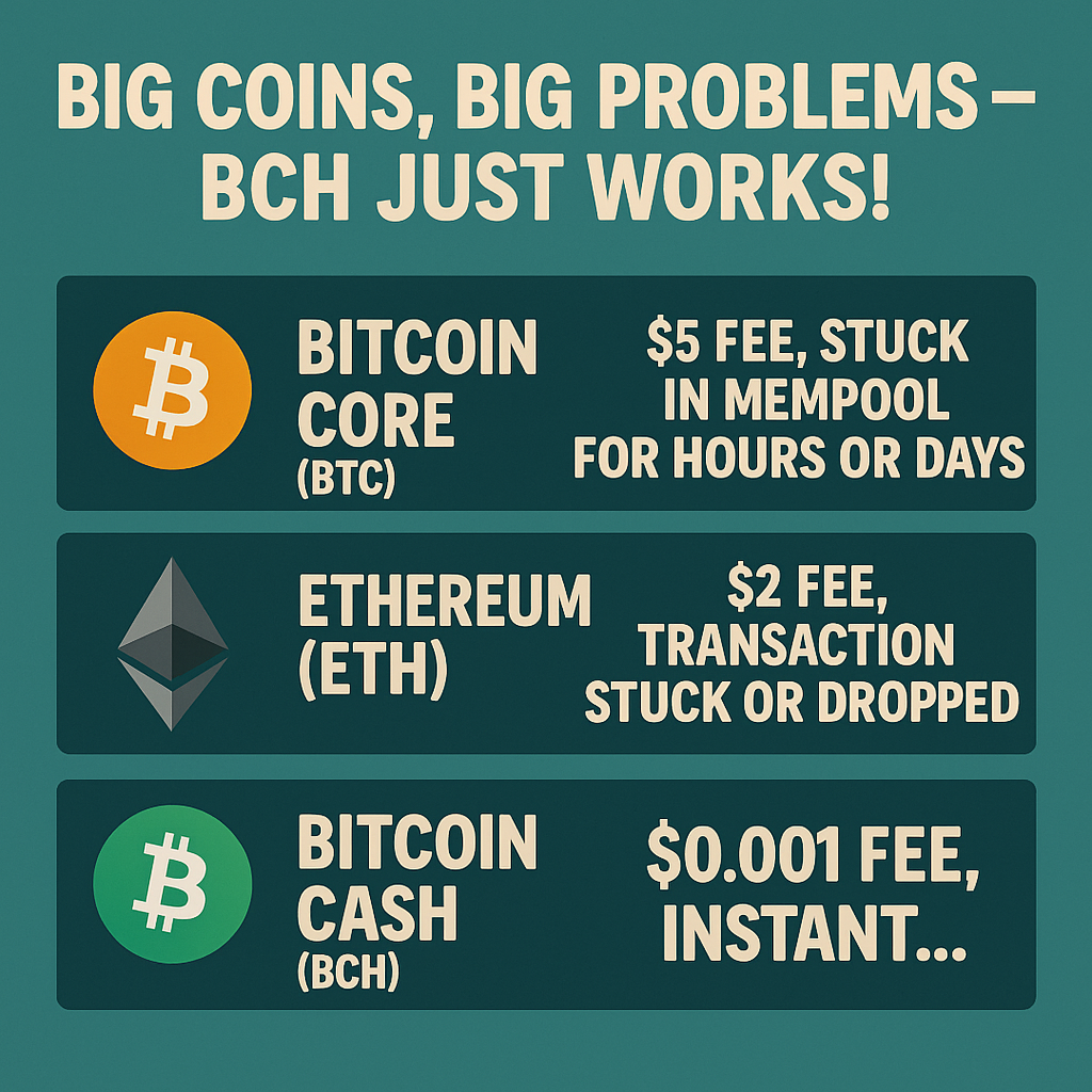 Bitcoin Cash Is What Crypto Was Meant to Be: Fast, Cheap, and Usable